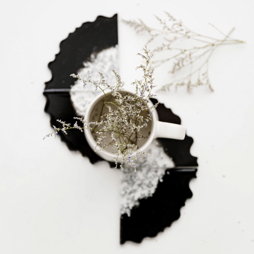 Midnight Puzzle Coasters - Art by Mirna